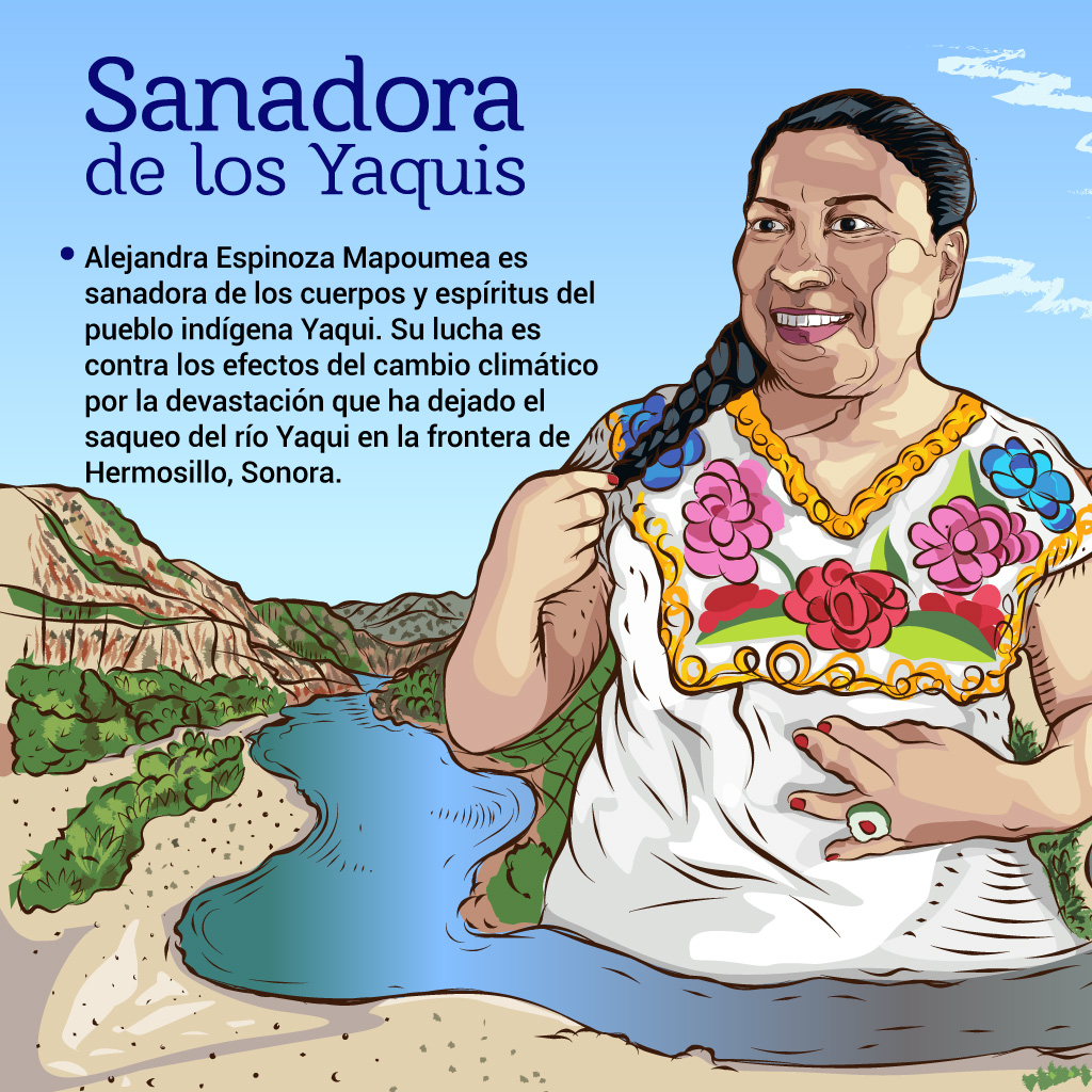 La sanadora de la Nación indígena Yaqui | Chiapasparalelo