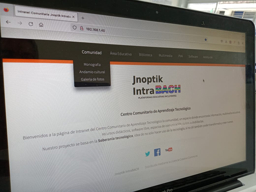 Jnopik Intrabach, docente brinda contenido académico libre a una comunidad tseltal de Ocosingo ...