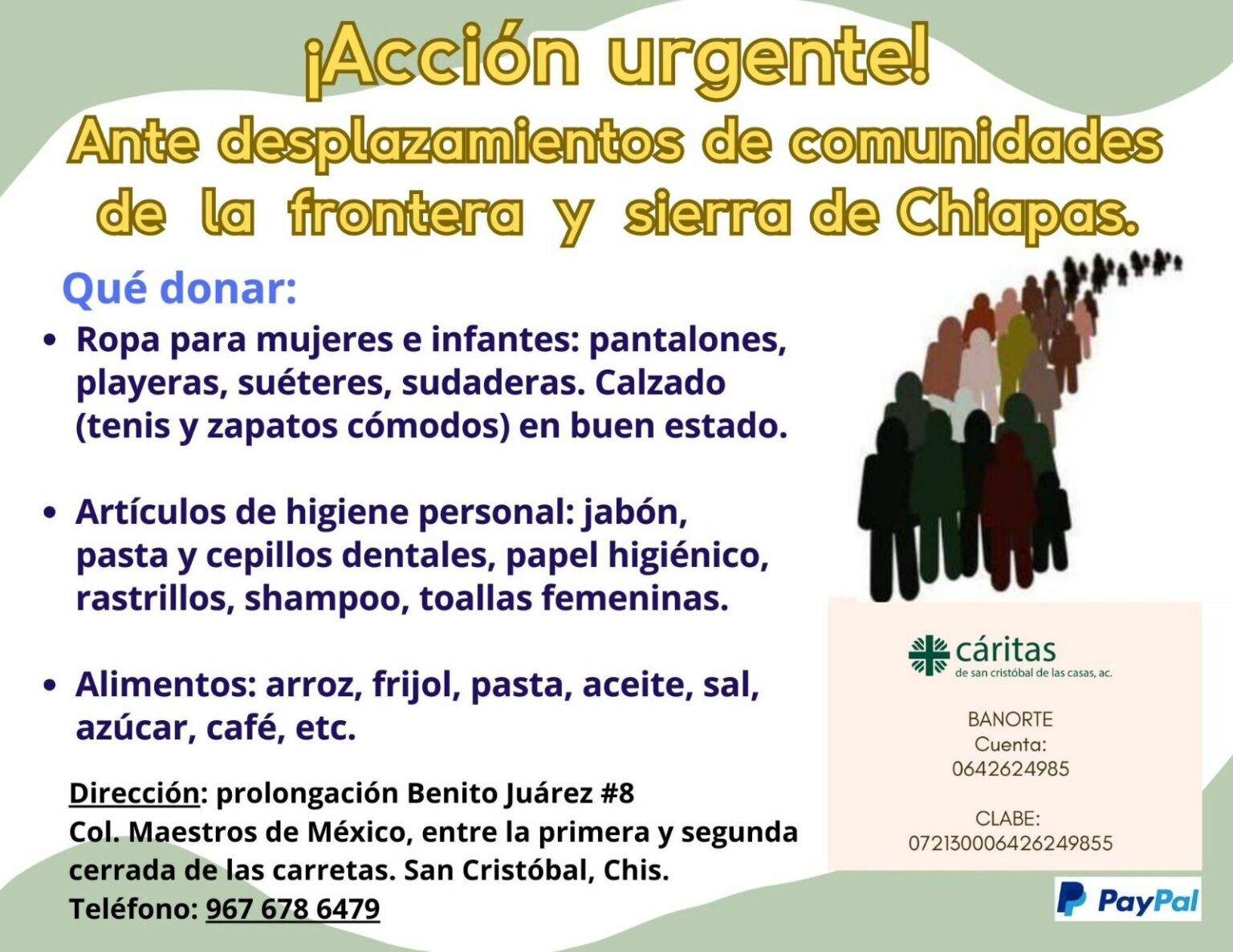 Se incrementa éxodo de población que huye de cárteles en Chiapas, piden ...